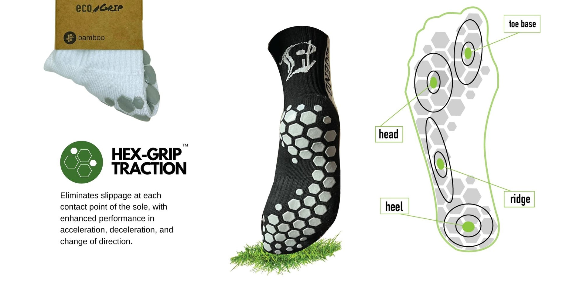 Eco-Grip Training Sock – Legend